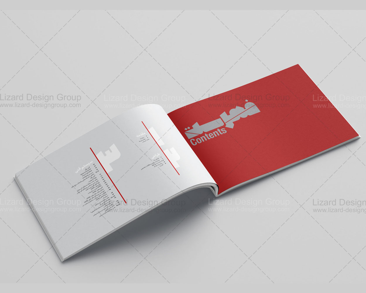 طراحی کاتالوگ ساختمانی - گروه طراحی لیزارد